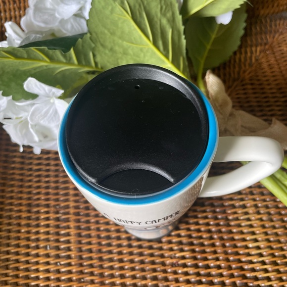 Dining | Happy Camper Coffee Mug With Lid | Poshmark